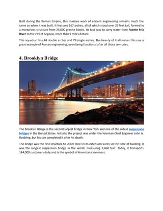 10 Most Impressive Civil Engineering Projects.pdf | Civil Engineering ...