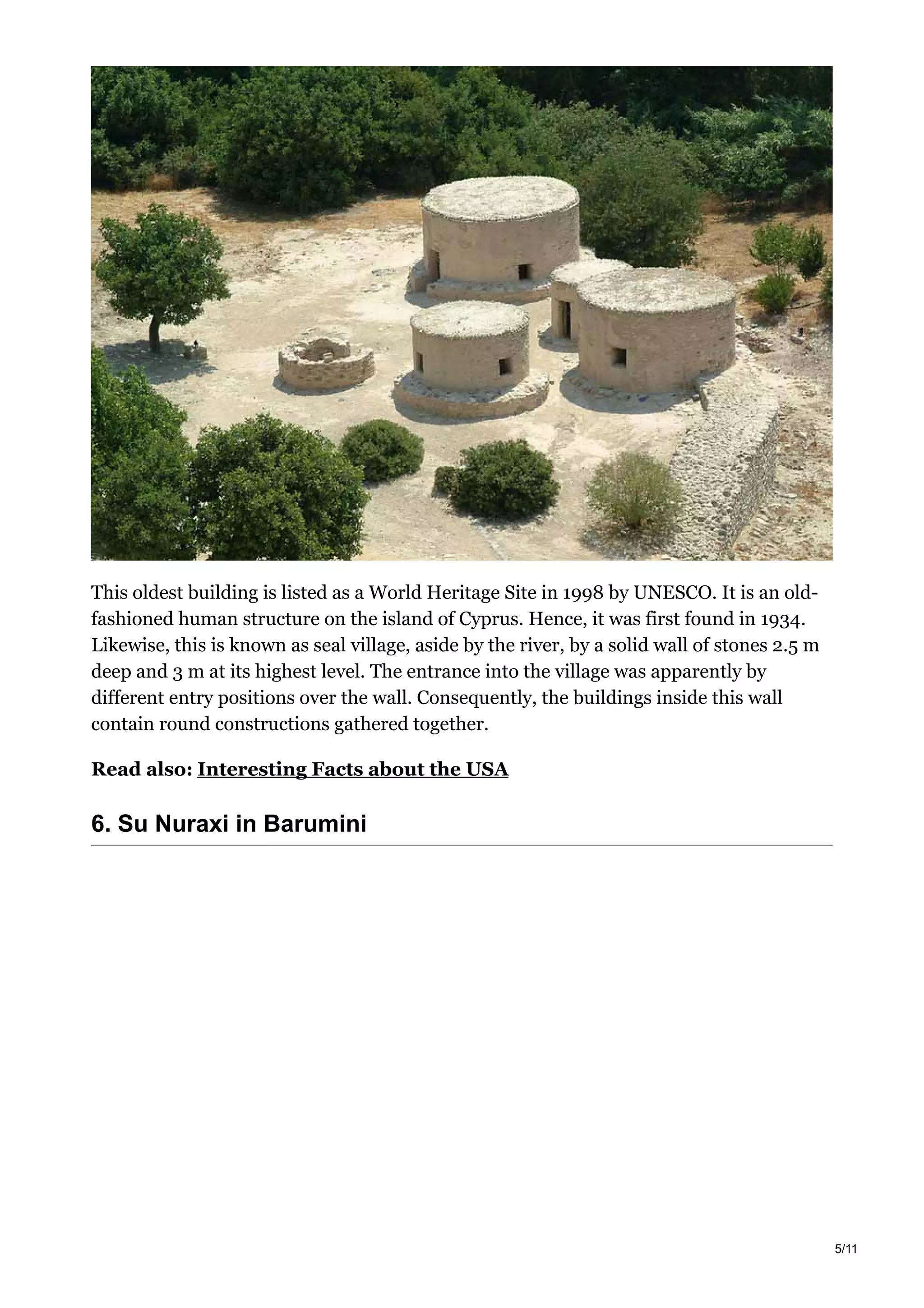 10 most oldest buildings in the world | PDF