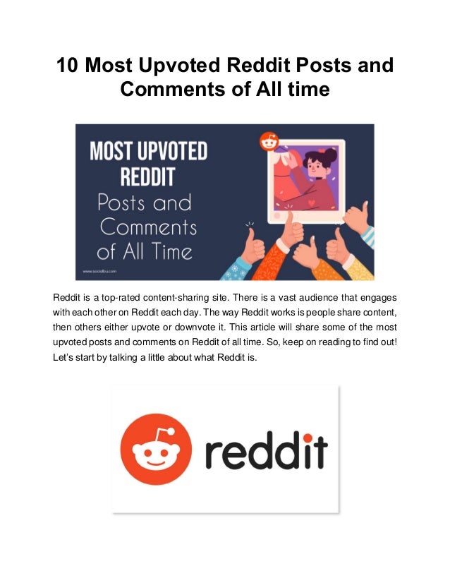 10 Most Upvoted Reddit Posts and Comments of All time.pdf