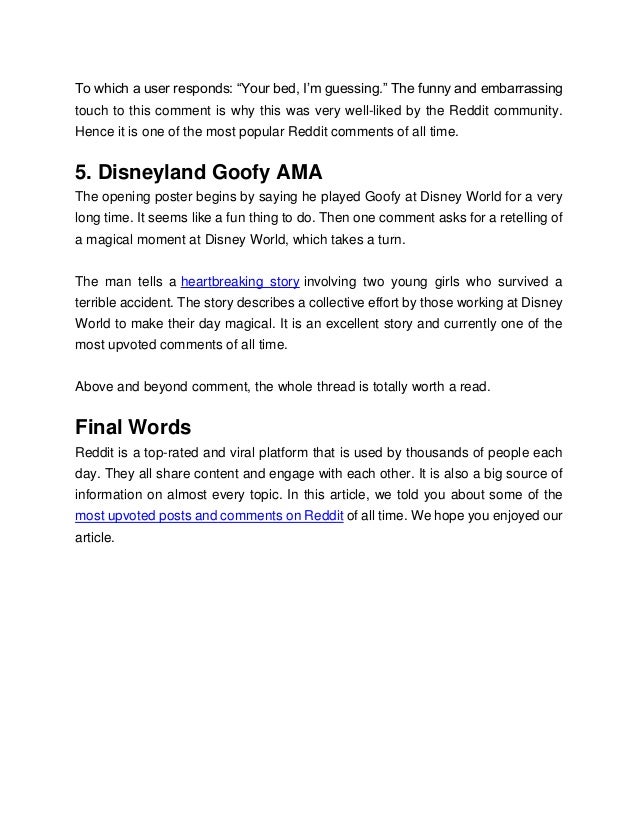 10 Most Upvoted Reddit Posts and Comments of All time.pdf