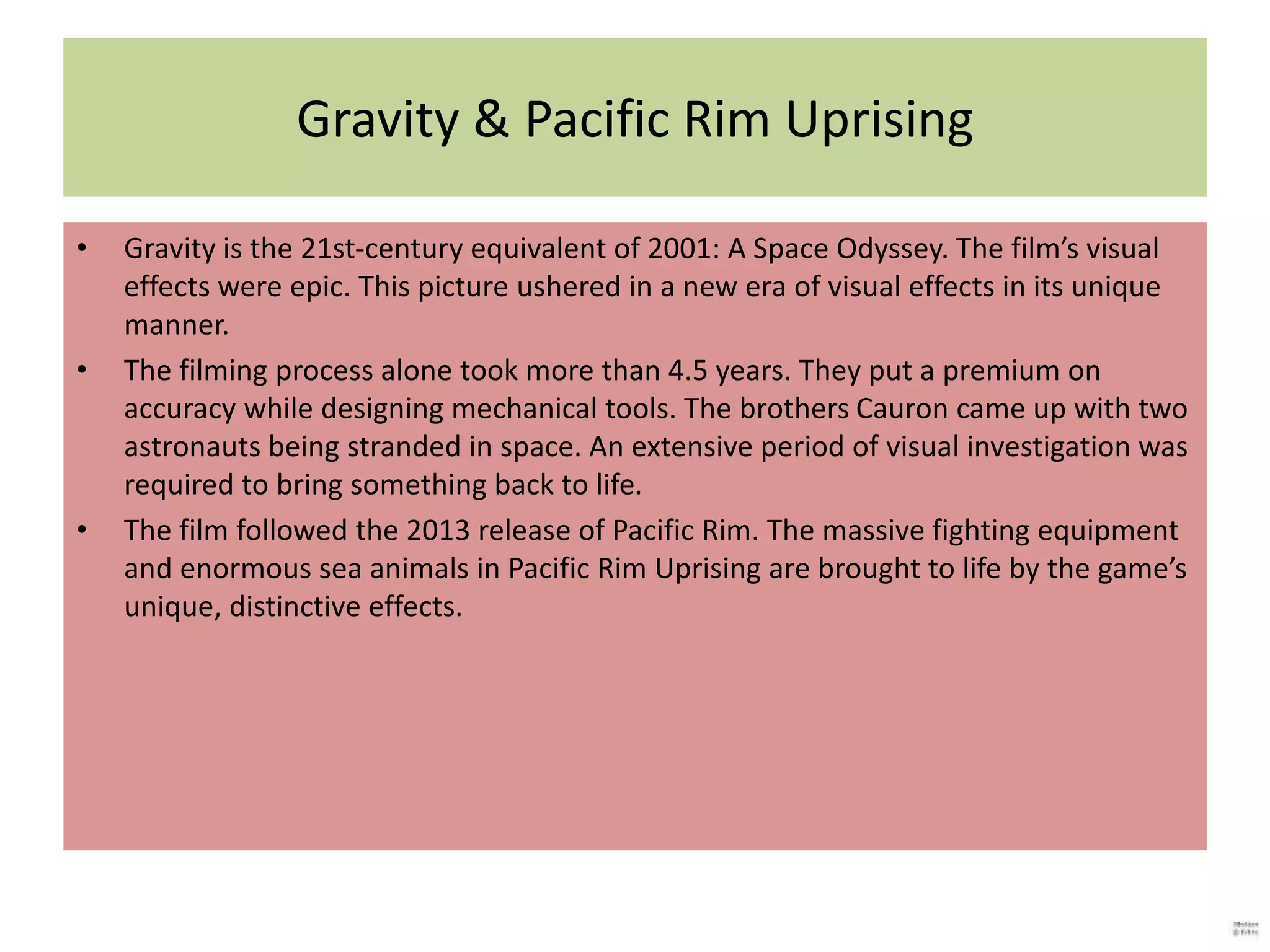 10 Movies with Amazing Visual Effects.pptx