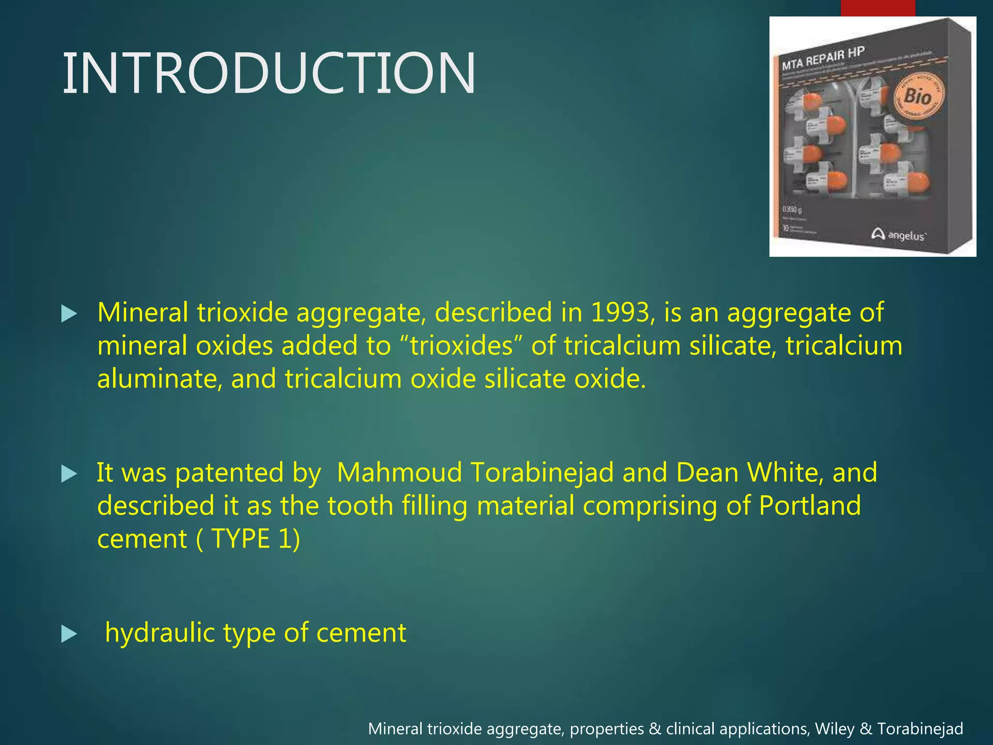 MTA and Biodentin | PPTX