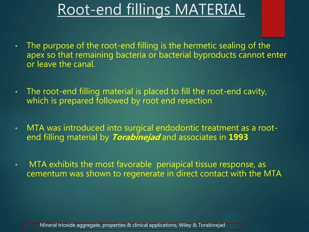 MTA and Biodentin | PPTX