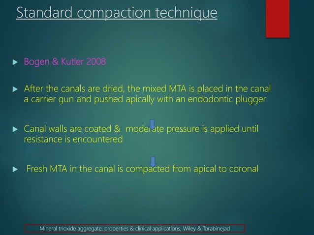 MTA and Biodentin | PPTX
