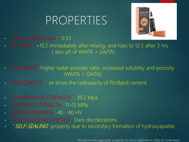 MTA and Biodentin | PPTX