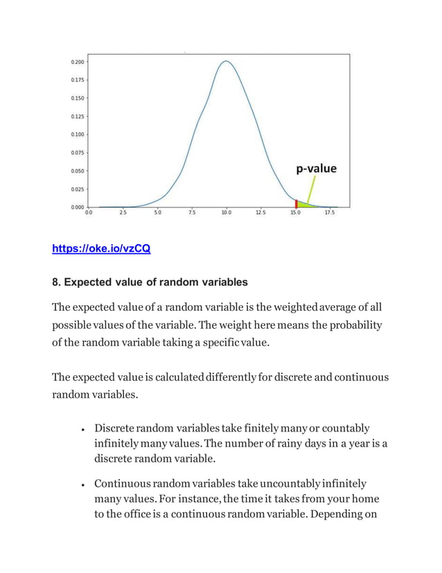 10 Must-Know Statistical Concepts for Data Scientists.docx | Free Download