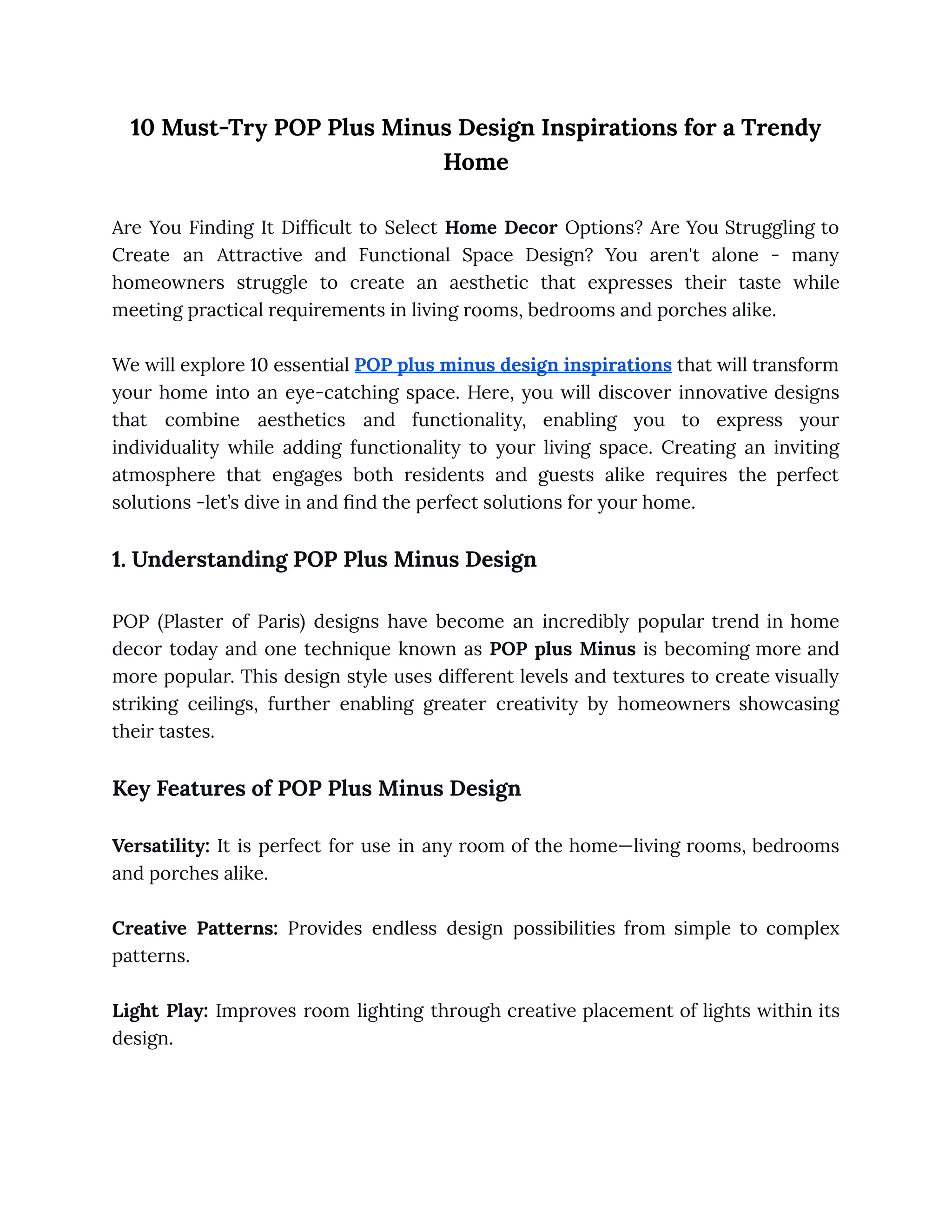 10 Must-Try POP Plus Minus Design Inspirations for a Trendy Home.pdf ...