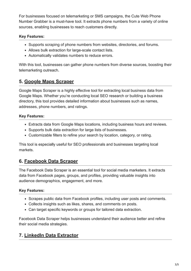 10 Must-Try Tools For Data Extraction In 2024.pdf