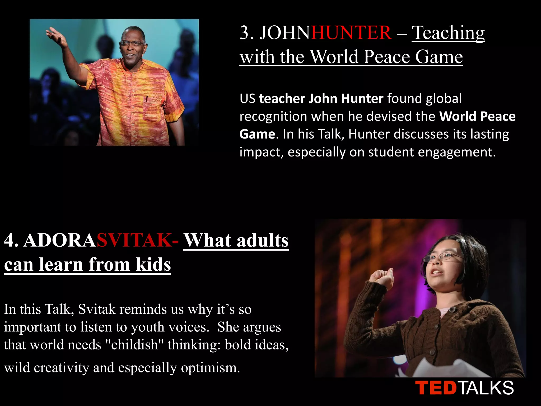 8 Must-See Educational TEDTalks | Alex Noudelman | PDF