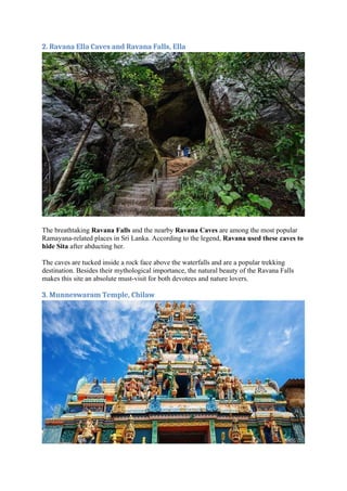 10 Must Visit Ramayana Related Places in Sri Lanka.docx