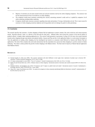 10 myntra flipkart research paper hari masterpiece | PDF