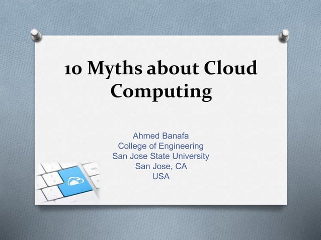10 myths about cloud computing | PPT