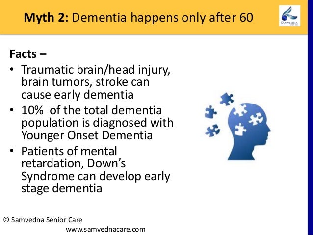 10 myths and facts about dementia