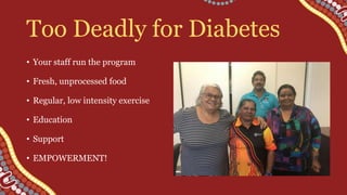 NACCHO 2018 National Conference – Too Deadly for Diabetes | PPTX
