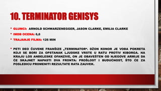 10 najboljih akcionih filmova u 2015 | PPT