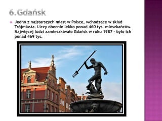 10 największych miast w Polsce | PPTX