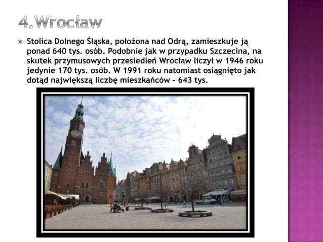 10 największych miast w Polsce | PPTX