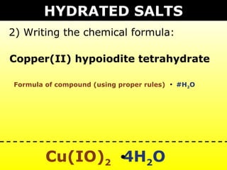 10 naming and formula writing 2012 | PPT