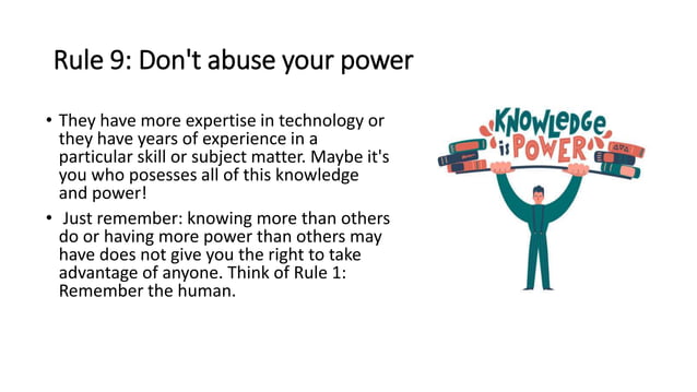 10 netiquette rules.pptx | Internet for Beginners | Internet