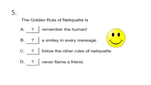 10 netiquette rules.pptx | Internet for Beginners | Internet