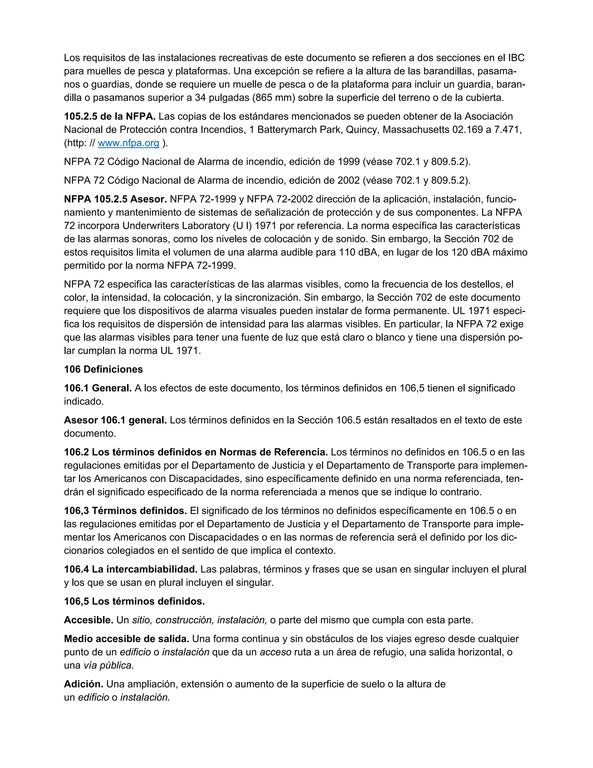 10 normas ley americanos discapacitados (ada) dot 2006 | PDF