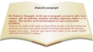 Paragraph types | PPT