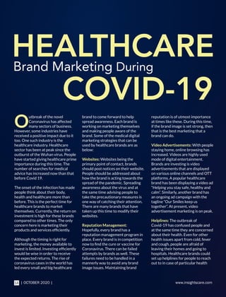 10 of the Best Healthcare Brands in 2020 | Insights Care | PDF
