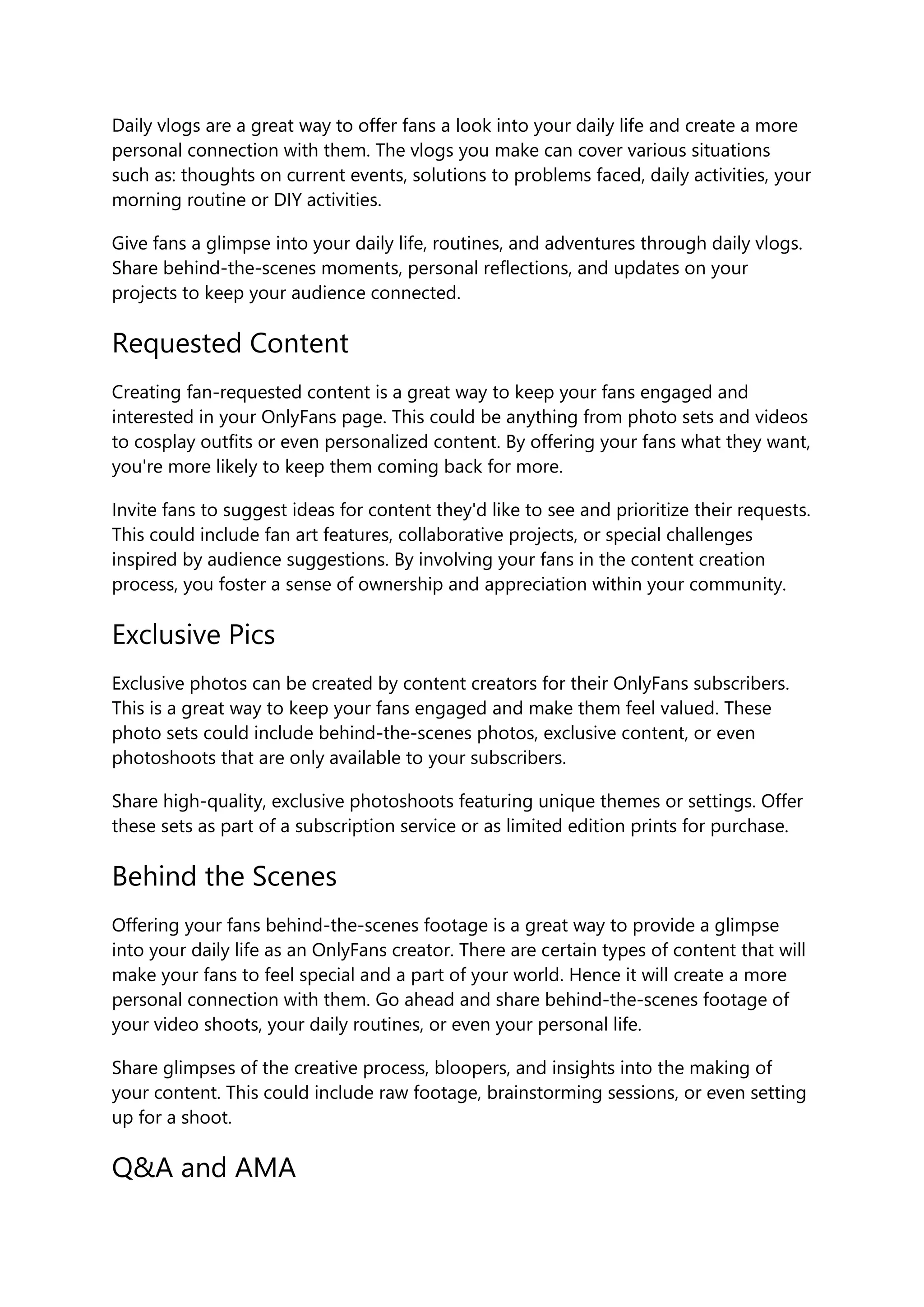 10 OnlyFans Content Ideas That Will Keep Your Fans Engaged.docx