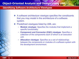 10 ooad uml-13 | PPS | Graphics Software | Computer Software and Applications