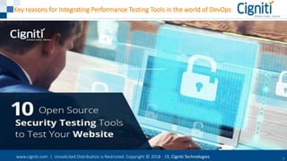 10 Open Source Security Testing Tools to Test Your Website | PPT