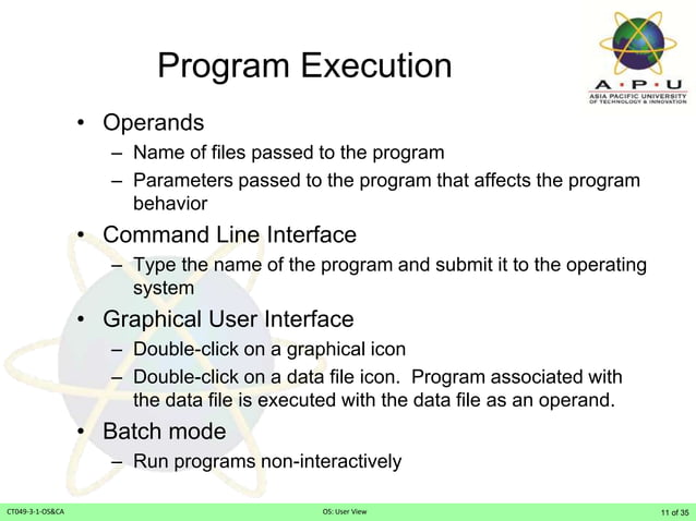 10_Operating Sytems-User View.ppt