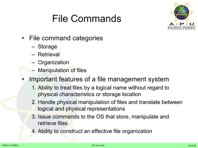 10_Operating Sytems-User View.ppt