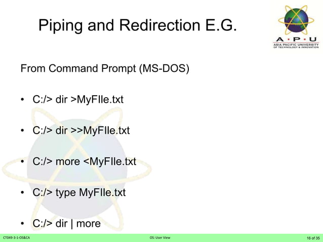 10_Operating Sytems-User View.ppt