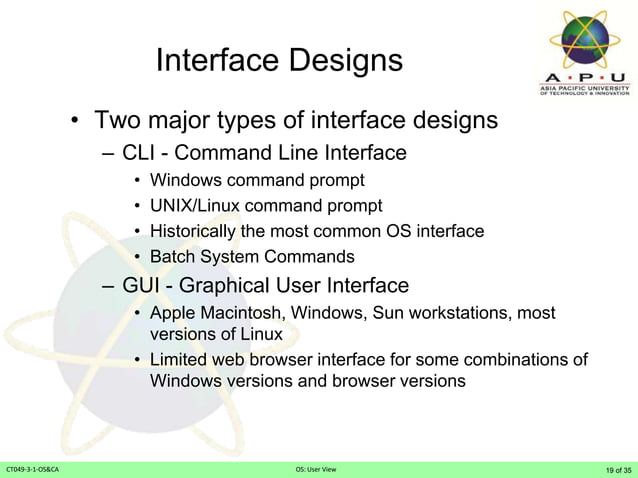 10_Operating Sytems-User View.ppt