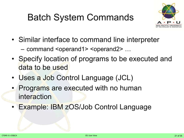 10_Operating Sytems-User View.ppt