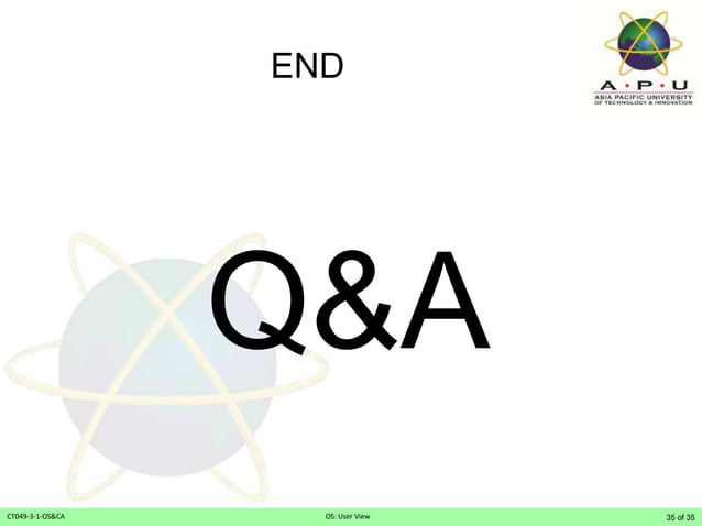 10_Operating Sytems-User View.ppt