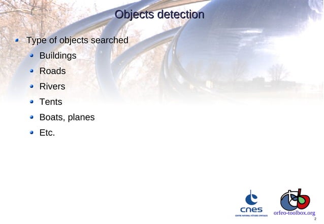 Madagascar2011 - 10 - OTB Object Based Image Analysis | PPT