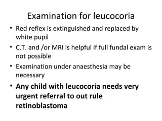 paediatric ophthalmology and strabismus | PPT