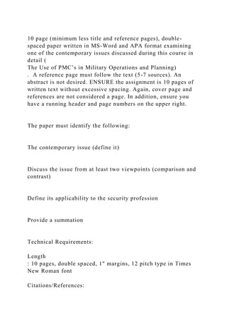 10 page (minimum less title and reference pages), double-spaced pape.docx