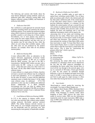 Contention Resolution Technique based on Packet Switching in Optical Burst Switched Networks | PDF