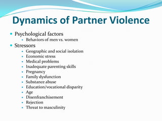 10 partner violence | PPTX