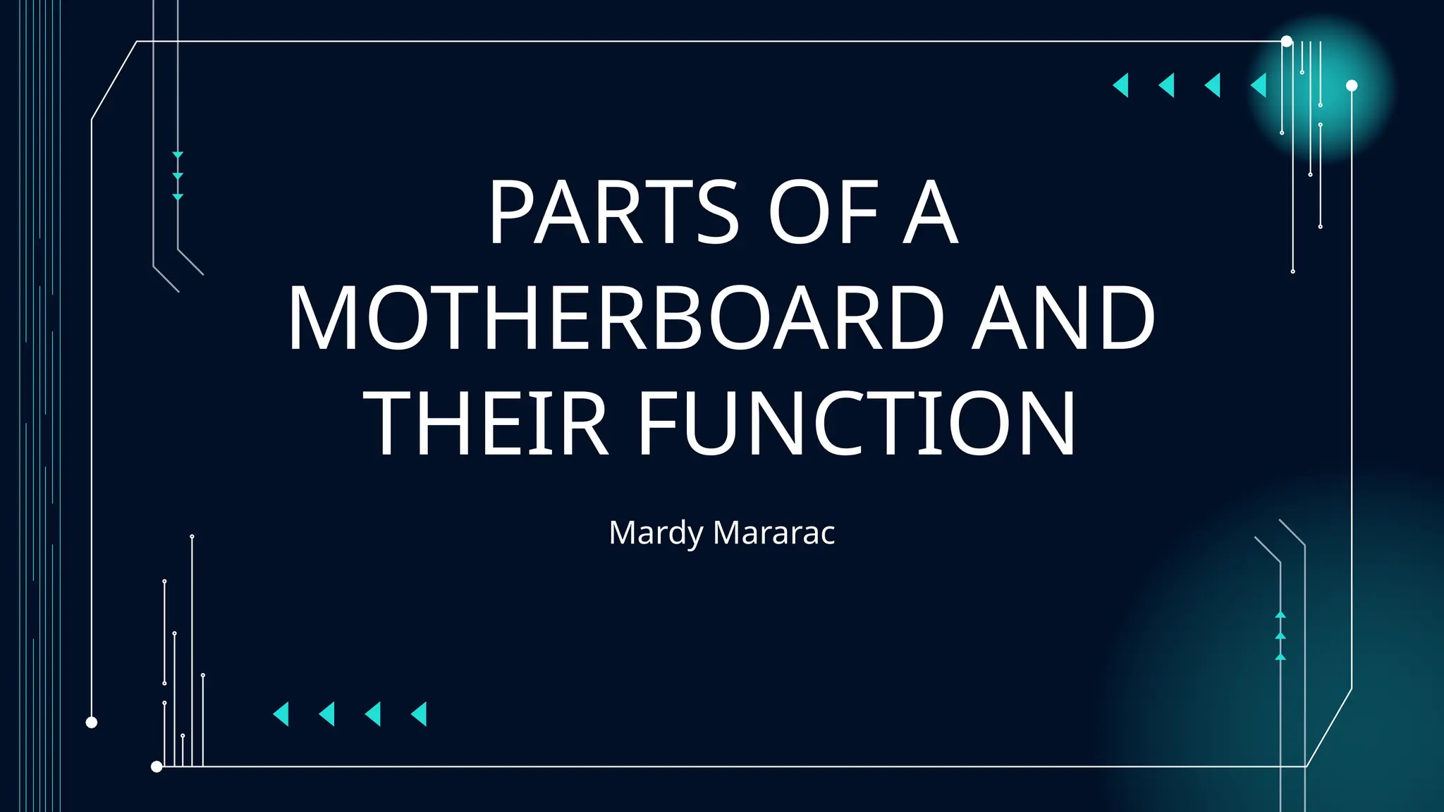 10 Parts of Motherboard and their Functions.pptx