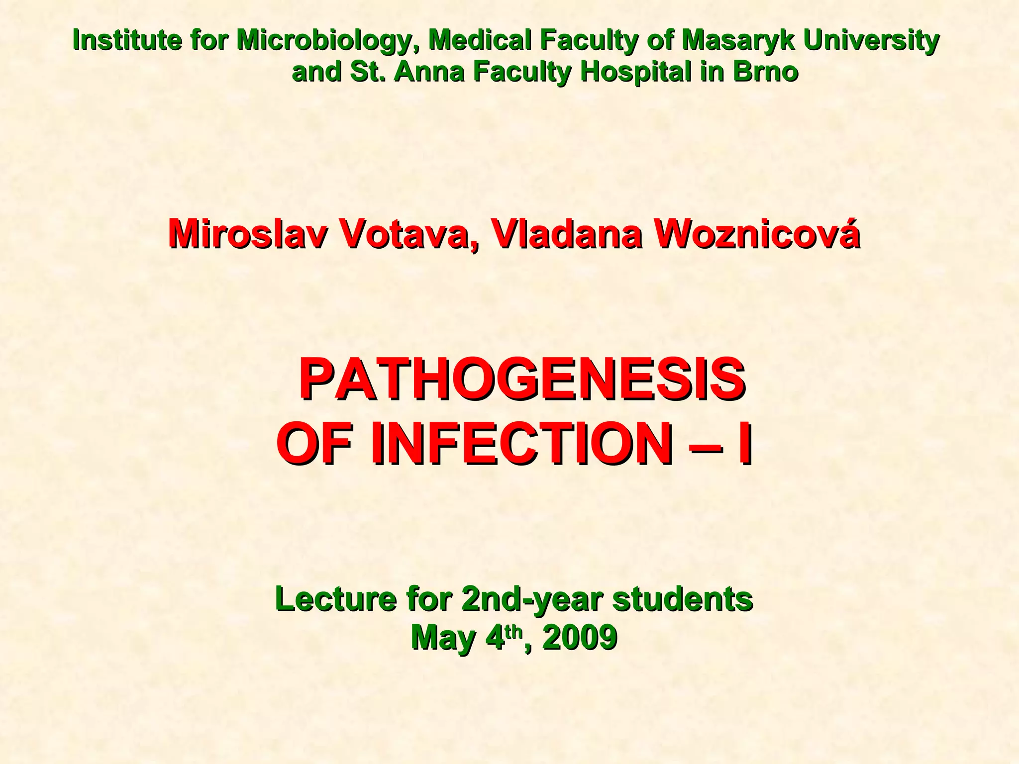 10 pathogenesis of_infection_-_i | PPT