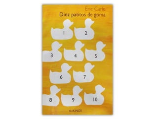 Actividad tutoria II 10 patitos de goma | PPT