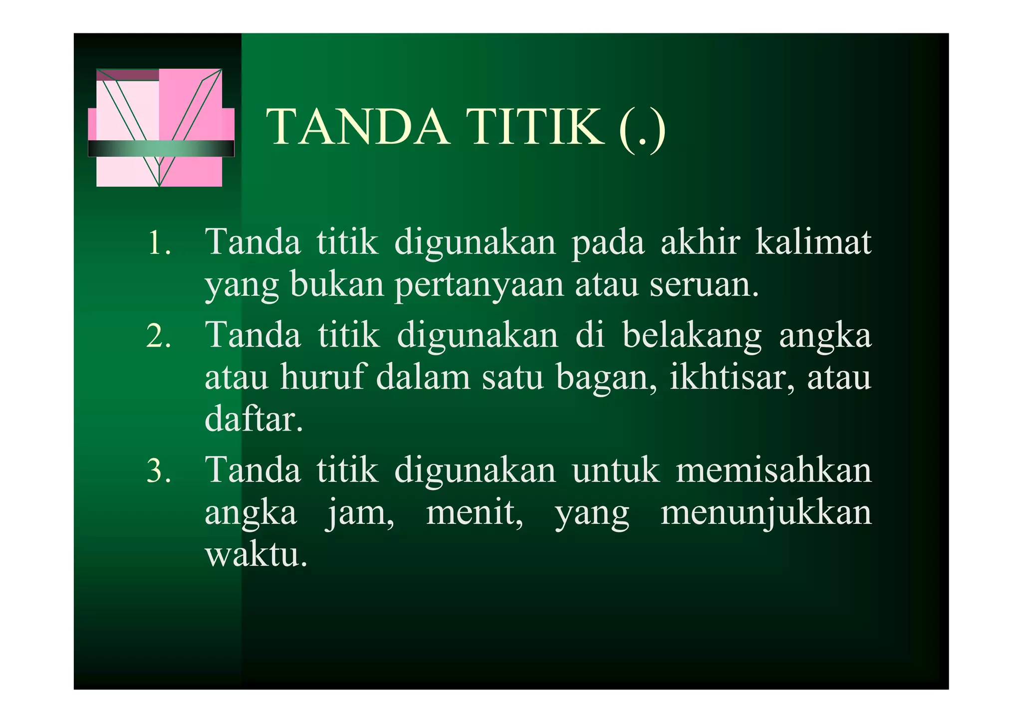 10 penggunaan tanda baca | PDF