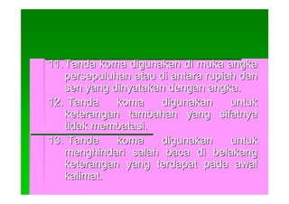 10 penggunaan tanda baca | PPT