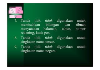10 penggunaan tanda baca | PDF