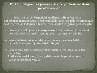 10 peranan sektor pertanian | PPTX