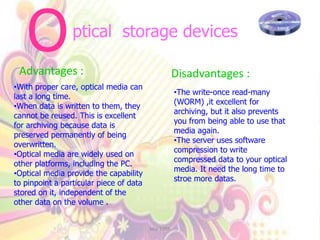 Storage Devices | PPTX
