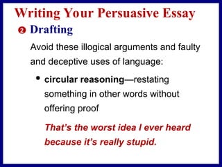 10Persuasive Essay.ppt English language writing | PPT